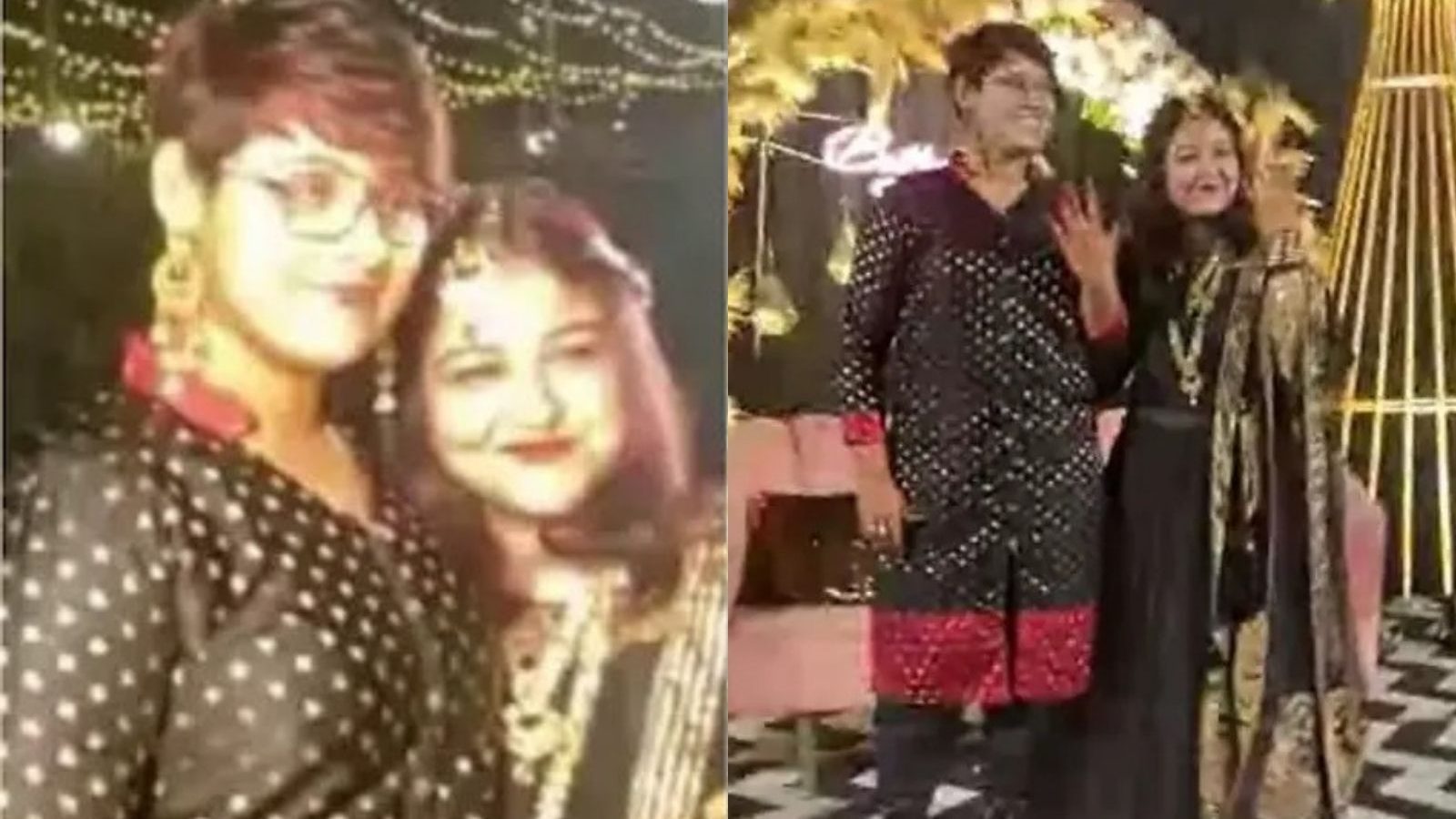 Engagement by lesbian Surabhi Mitra and Paromita Mukherjee from Nagpur-LGBTQ Couple : 2 ਮਹਿਲਾ ...