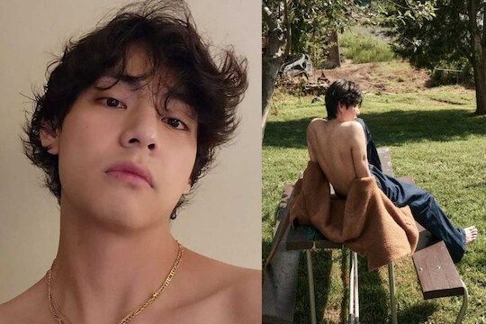 Kim Taehyung ਦਾ ਇੰਟਰਨੈੱਟ 'ਤੇ ਛਾਇਆ 'ਸ਼ਰਟਲੈਸ' ਅੰਦਾਜ਼, ਦੇਖੋ ਪੋਜ਼ – News18 ਪੰਜਾਬੀ