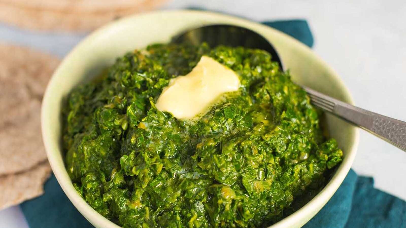 Sarson Ka Saag Recipe: ਪੰਜਾਬੀ ਸਟਾਇਲ ‘ਚ ਬਣਿਆ ਸਰ੍ਹੋਂ ਦਾ ਸਾਗ ਹੈ ਲਾਜਵਾਬ ...