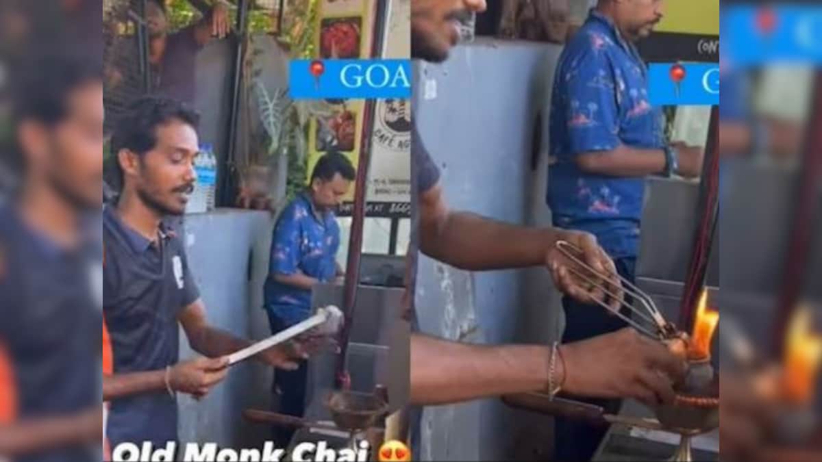 Tea making with liquor know recipe old monk tea name video goes viral ...