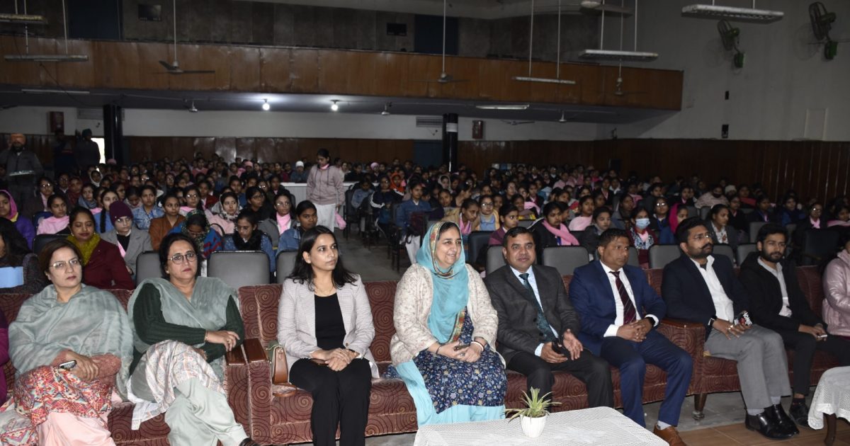 Career Guidance Workshop was conducted at Saroop Rani Govt. College For ...