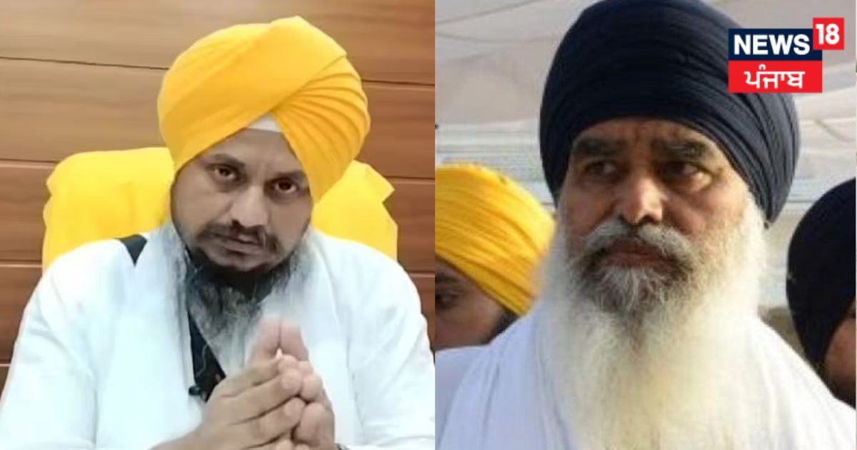Dhian Singh Mand sent a letter to Jathedar Harpreet Singh– News18 Punjab