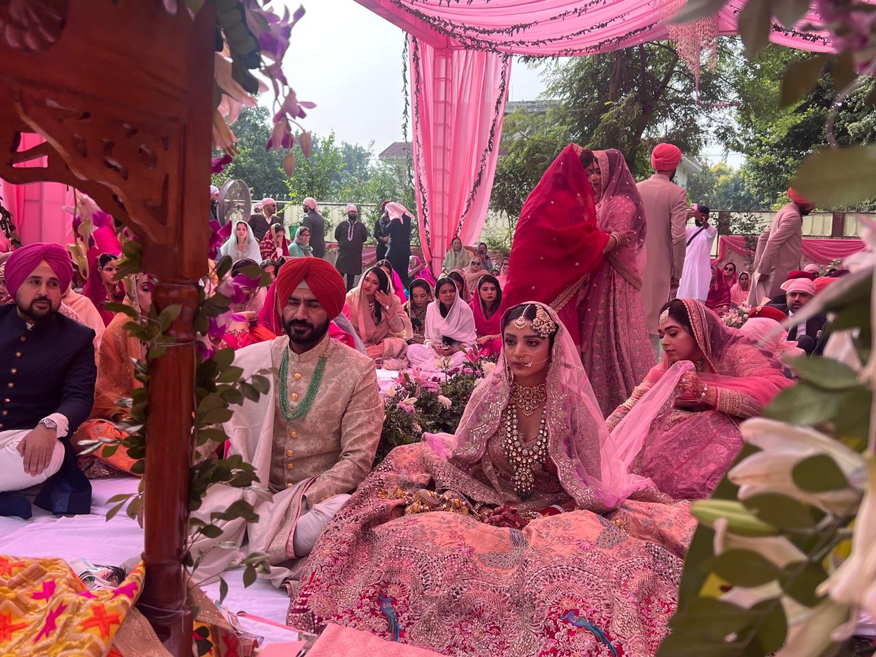 Minister Meet Hare and Dr Gurveen Kaur marriage beautiful pictures came ...