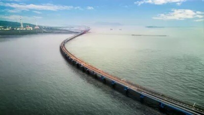Mumbai india longest sea bridge atal setu all set for inaguration by pm ...