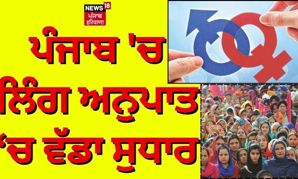 Sex Ratio Punjab ਚ ਲਿੰਗ ਅਨੁਪਾਤ ਚ ਵੱਡਾ ਸੁਧਾਰ । Punjab News News18 2929