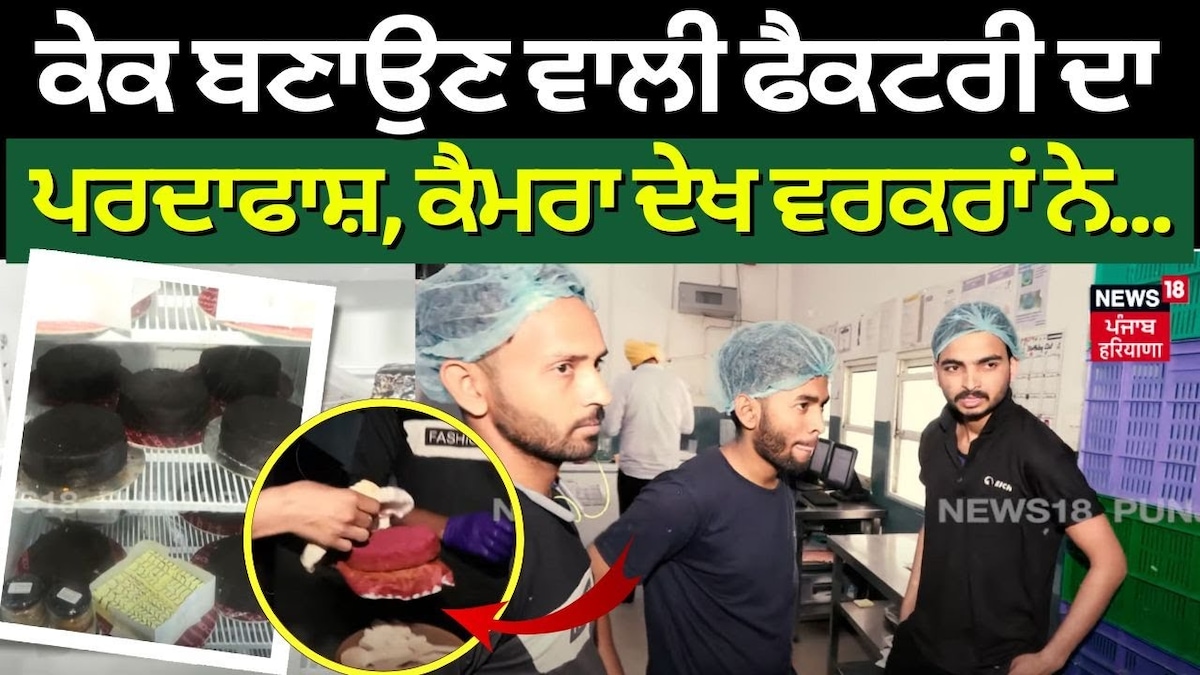 Mohali News | Cake ਬਣਾਉਣ ਵਾਲੀ Factory ਦਾ ਪਰਦਾਫਾਸ਼, Camera ਦੇਖ