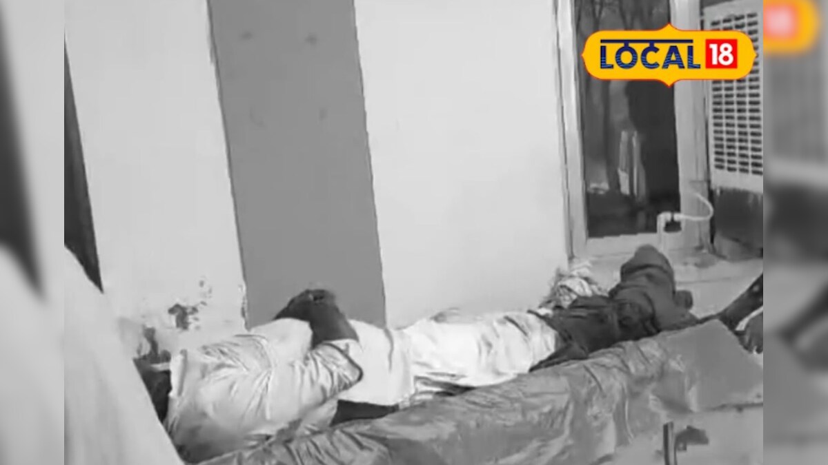 cutter slipped from hands of person cutting wood fell down cutting feet ...