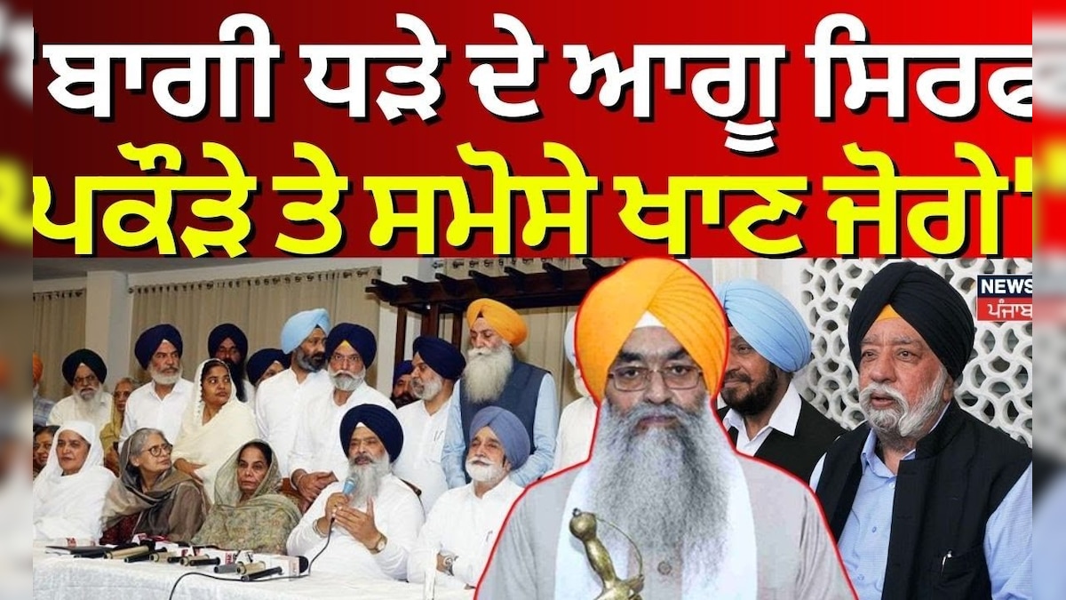 Paramjit Singh Sarna :'ਬਾਗੀ ਧੜੇ ਦੇ ਆਗੂ ਸਿਰਫ ਪਕੌੜੇ ਤੇ ਸਮੋਸੇ ਖਾਣ ਜੋਗੇ' |Akali Dal |Giani Raghbir Singh