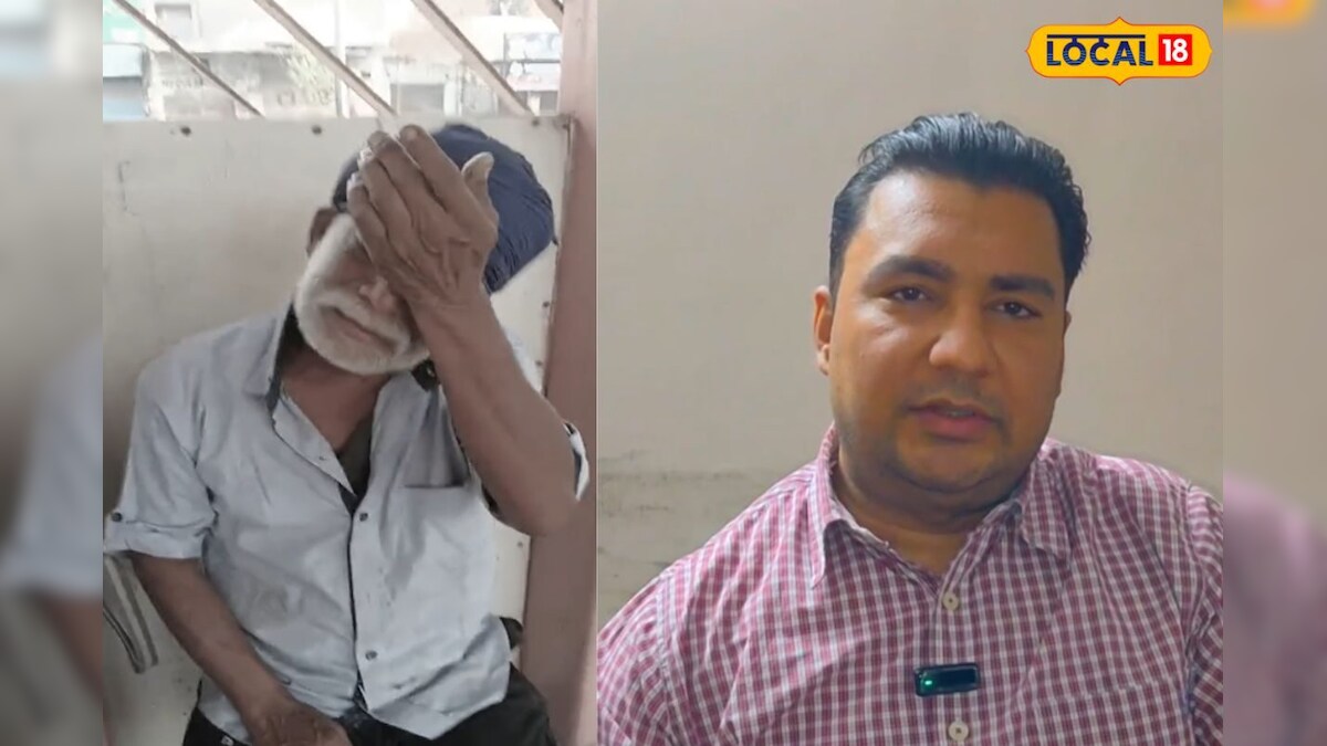 BRTS employee cleans with old man turban people temper rises video ...