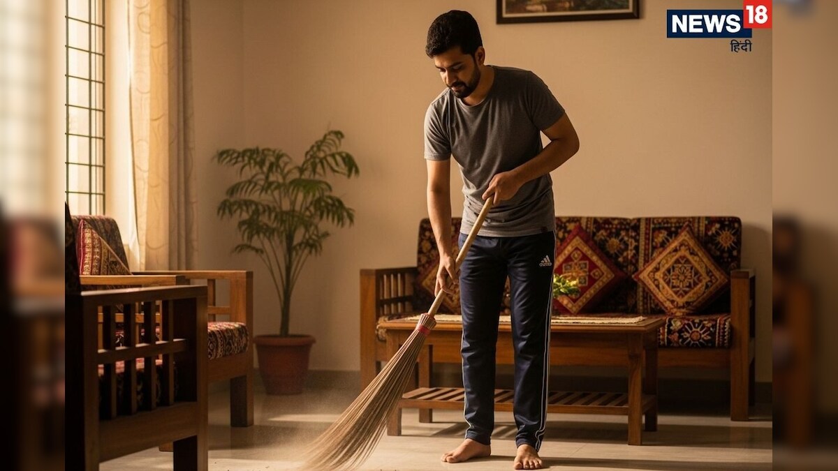 Is it auspicious or inauspicious for men to jhadu pocha home | ਕੀ ...