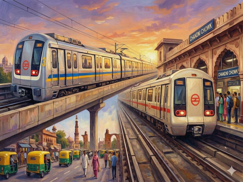 Delhi Metro Phase V Route Map: 3 New Corridors, From Aerocity to ...