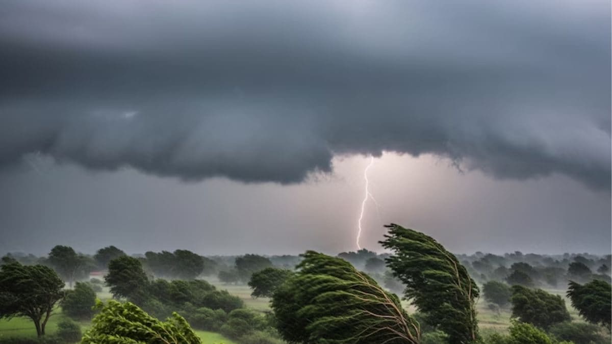 imd alert 85km wind rain 19 states india storm update delhi ncr up mp ...