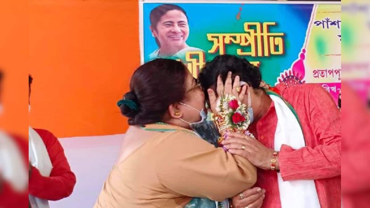 sumana mahapatra kisses husband soumen mahapatra on raksha bandhan ...