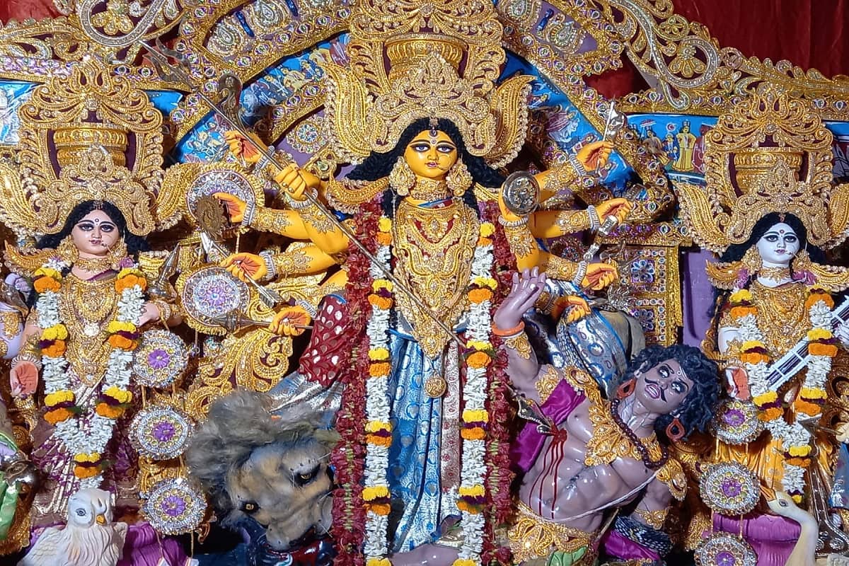 Durga Puja 2021|| ঢাকে পড়ল কাঠি...মহাসাড়ম্বরে আজই শুরু হয়ে গেল ...