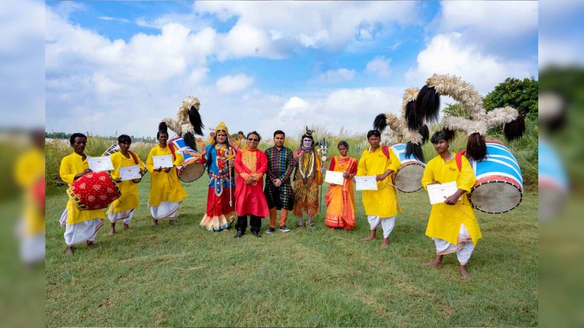 Durga Puja 2021 : অজয় নদের পাশে কাশবনে ঢাকের বোল, শারদোৎসবের আগেই ...