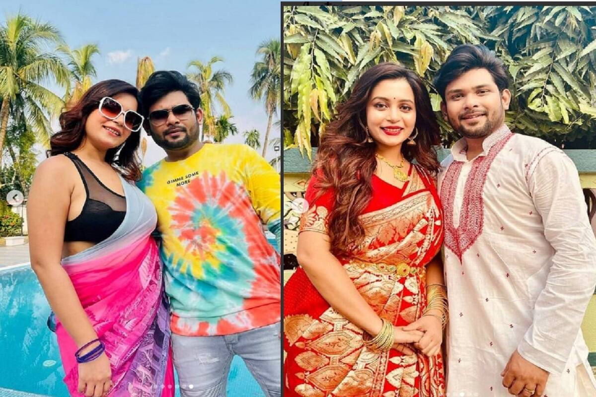 Viral Video| Aneek-Rimpi|| নামমাত্র ব্লাউজে আলুপোস্ত রেঁধেছিলেন! অনীকের ...