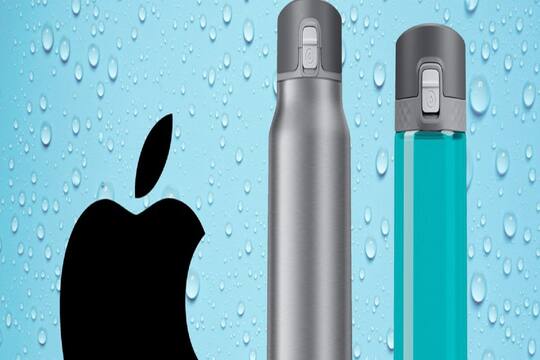 Apple Water Bottle, অ্যাপেলের জলের বোতল, এবার বাজারে স্মার্ট জলের বোতল ...
