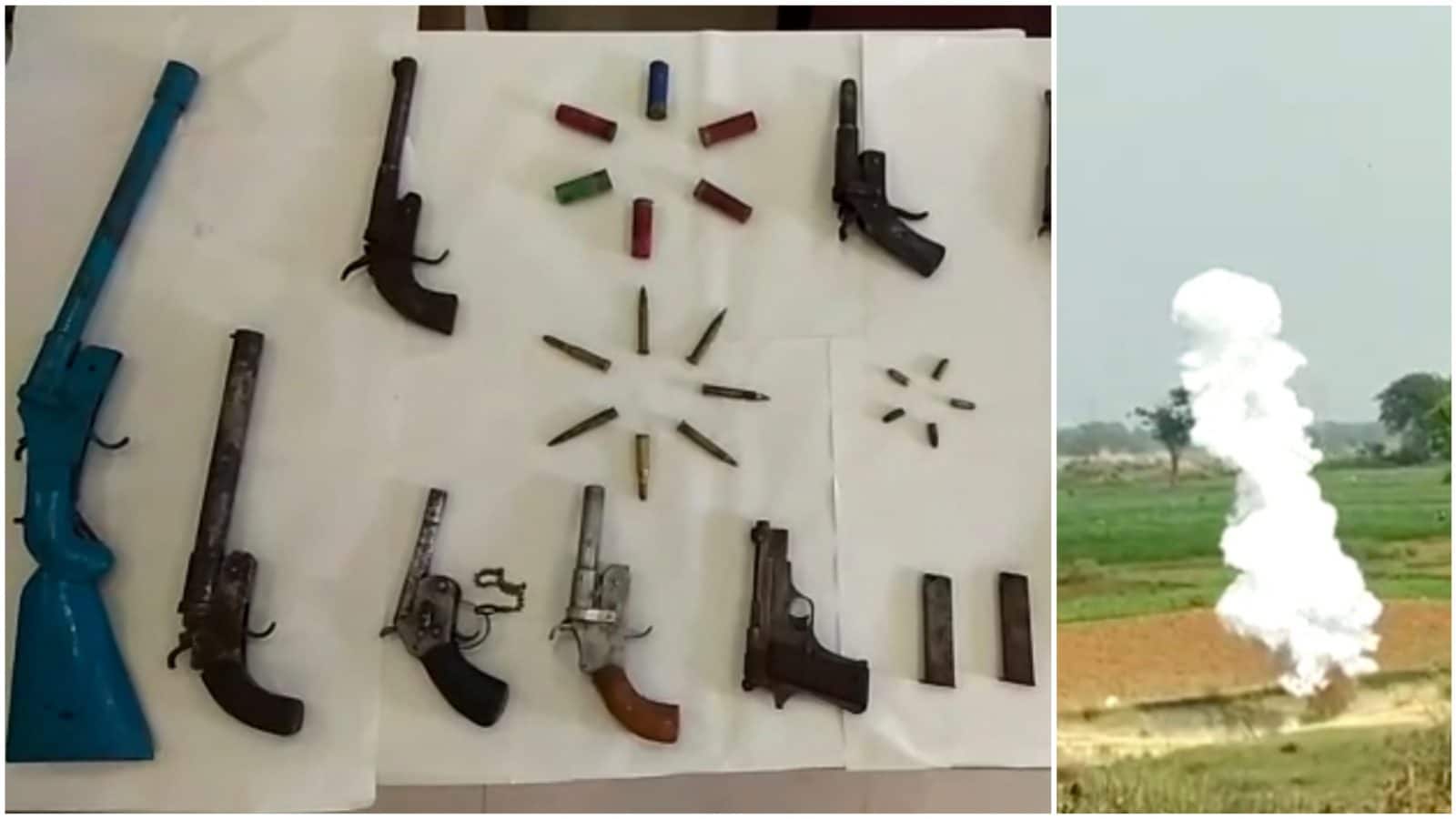 Firearms and bombs recovered in Murshidabad – News18 Bangla
