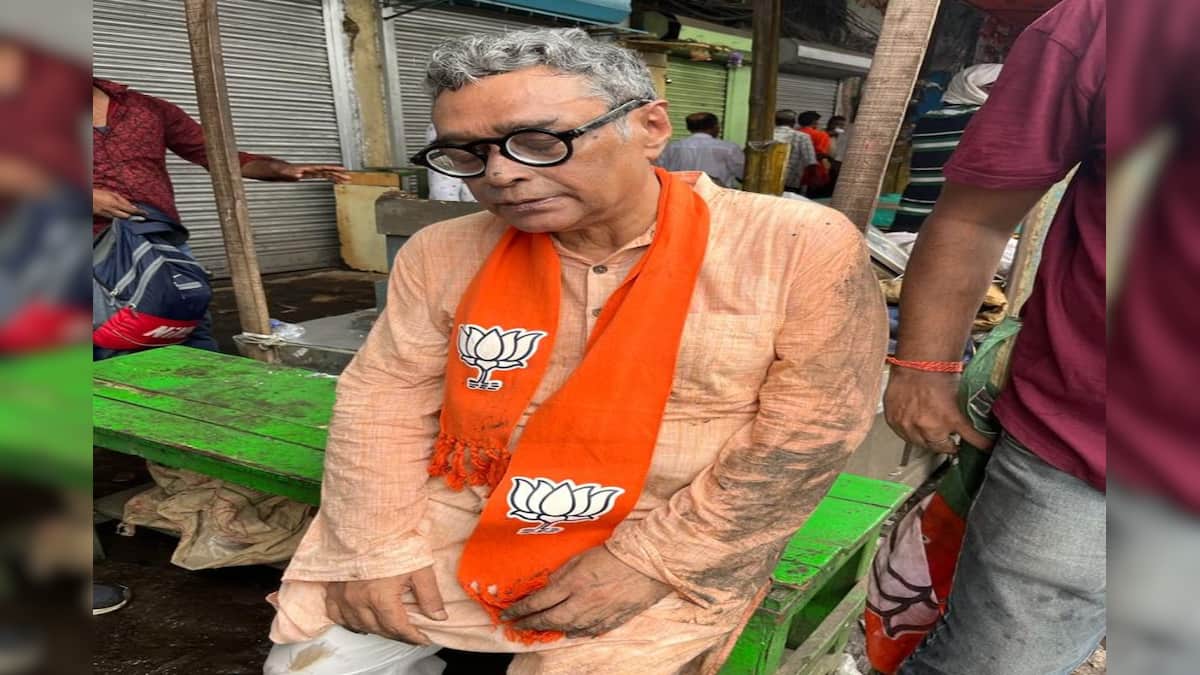 Swapan Dasgupta: জলে ভেজা, কাদা মাখা... বাকিদের পেছনে ফেলে 'নবান্ন ...