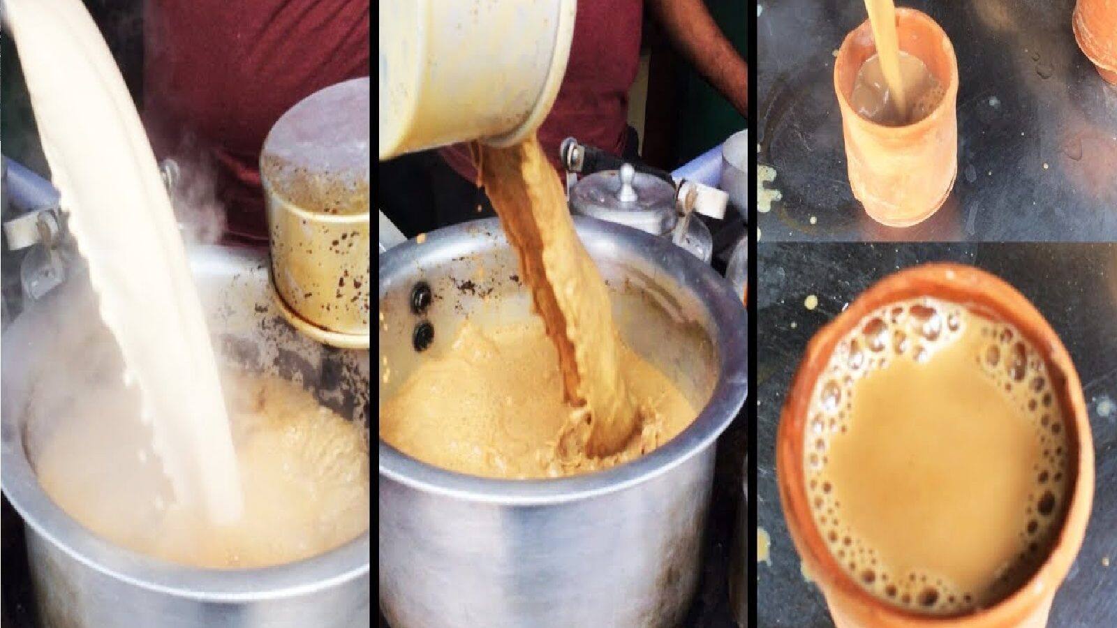 Special winter fusion Nolen Gur Rasgulla Tea now very famous in Hooghly ...