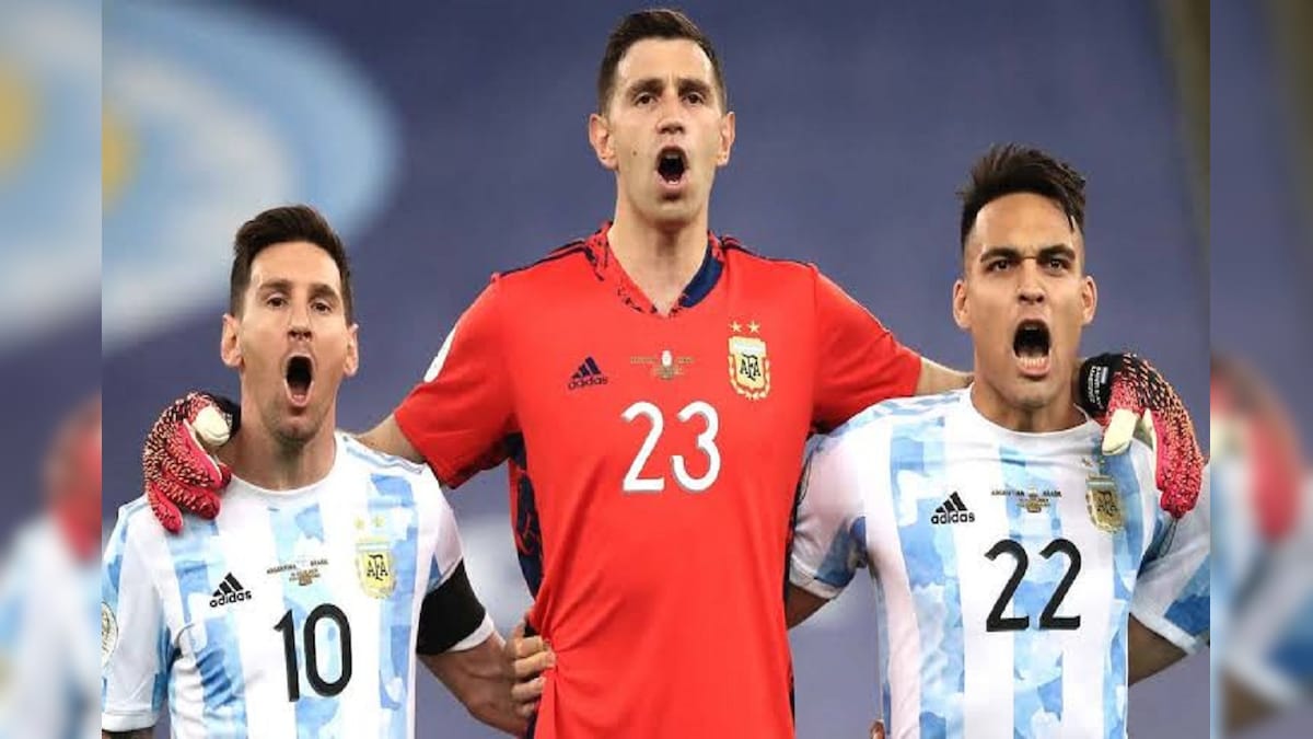 Emiliano Martinez saves two penalty shots in tie breaker for Argentina ... Emiliano Martinez saves two penalty shots in tie breaker for Argentina ...