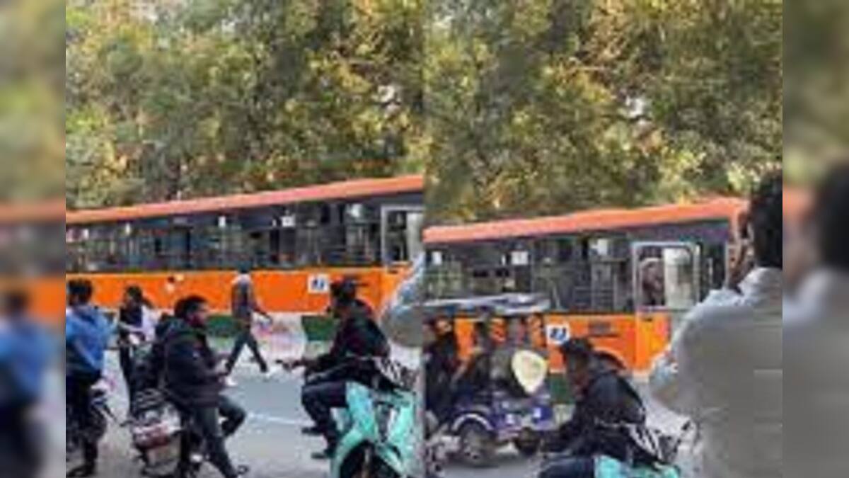 মাঝরাস্তায় বাস দাঁড় করিয়ে চালক গেলেন চা খেতে ,ভিডিও ভাইরাল – News18 ...