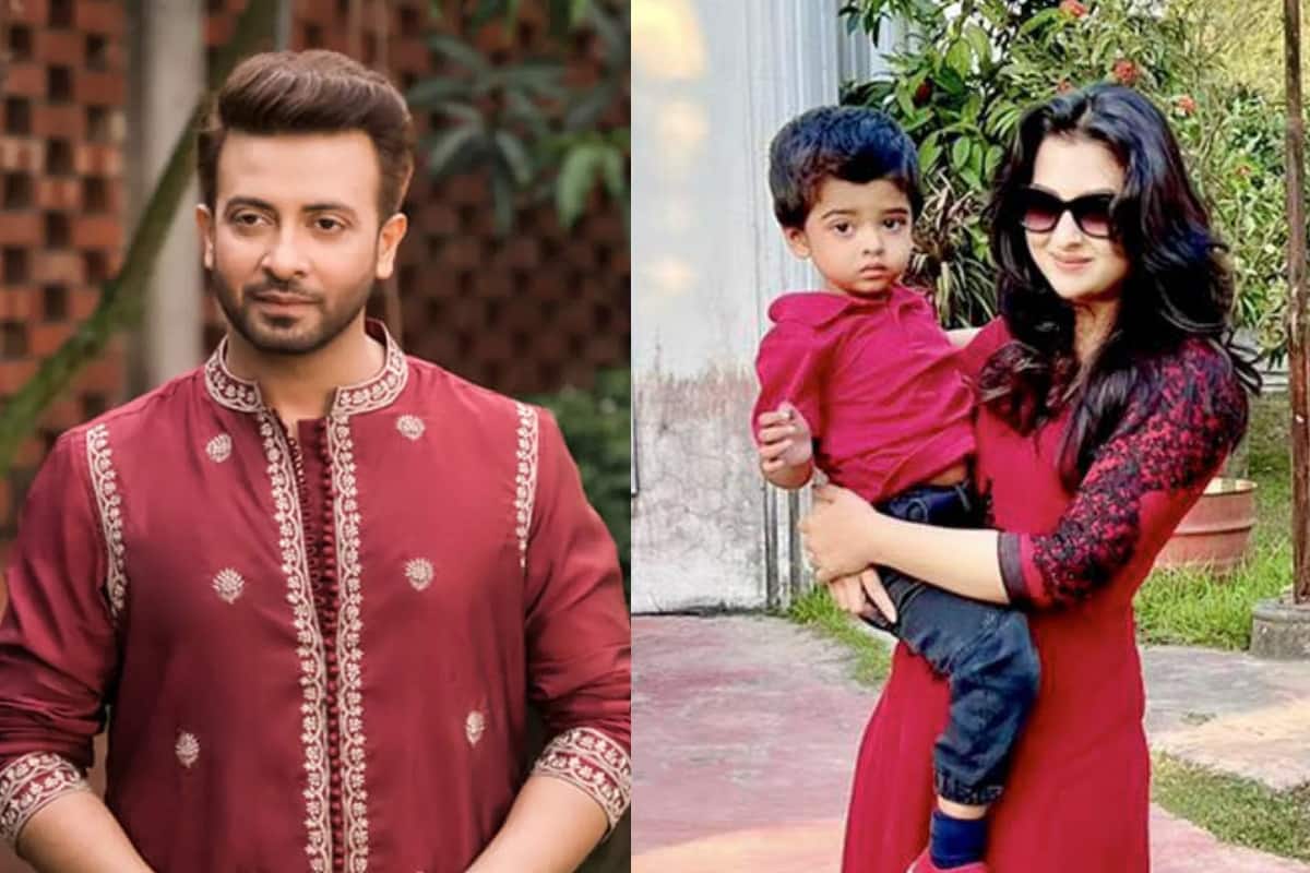 স্ত্রী হিসেবে স্বীকৃতি নেই, তবু দুর্ঘটনার পর ছেলে কোলে স্বামী শাকিবের ...