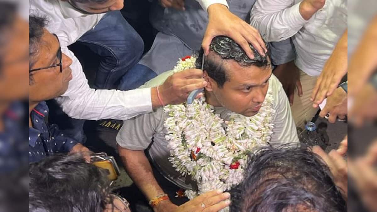 জামিন পেয়েই ন্যাড়া হলেন, মমতাকে চ্যালেঞ্জ ছুড়ে বিরাট প্রতিজ্ঞা কৌস্তভের