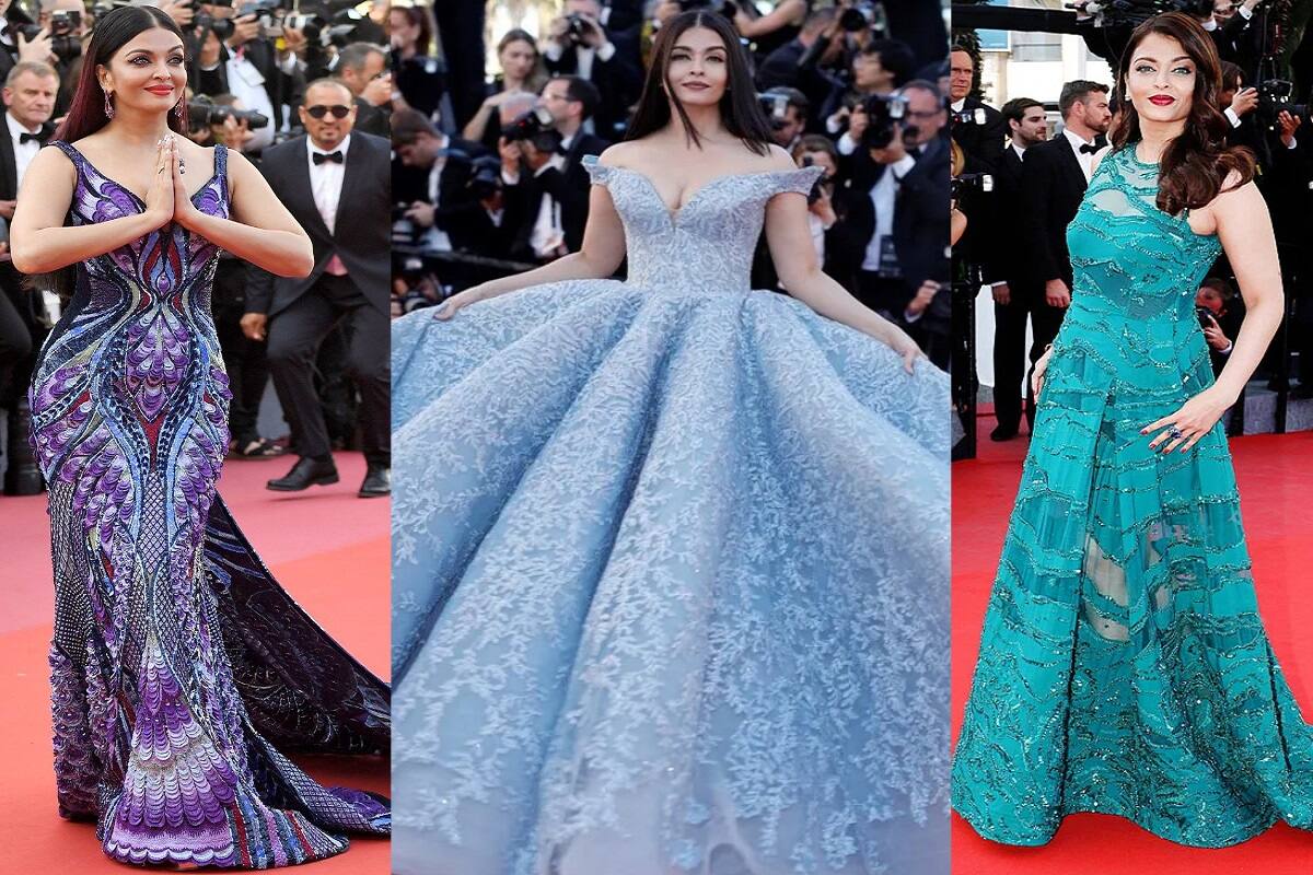 Aishwarya Rai Bachchan | ফ্যাশনে চোখ ধাঁধানো চ্যালেঞ্জ, কান-এ ঐশ্বর্য ...