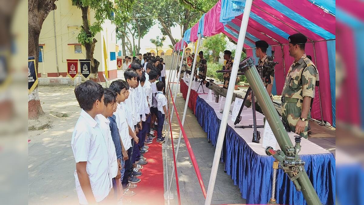 Special weapons exhibition at BSF camp in Jalangi to create interest in ...