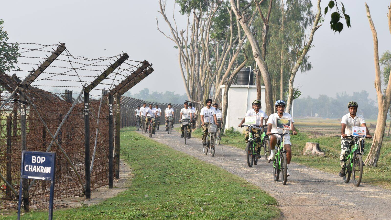 BSF Cycle Rally at Balurghat in view of World Environment Day | বিশ্ব ...