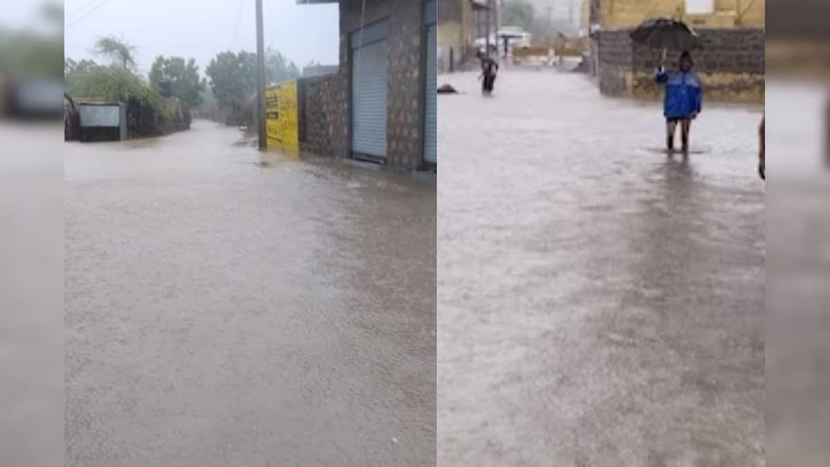 Cyclone Biparjoy: এ কী কাণ্ড! ঘূর্ণিঝড়ের জেরে মরুভূমিতেও বন্যা ...