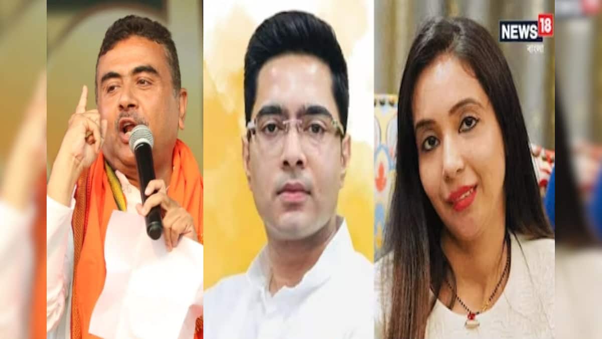 Suvendu Adhikari | Rujira Banerjee | Abhishek Banerjee: বিমানবন্দরে ...