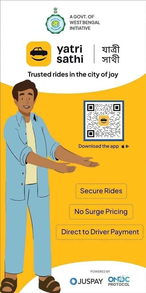 Yatri Sathi Taxi App | Kolkata Yellow Taxi App: কলকাতার 'নস্টালজিয়া' হলুদ ট্যাক্সি এবার মোবাইল ...