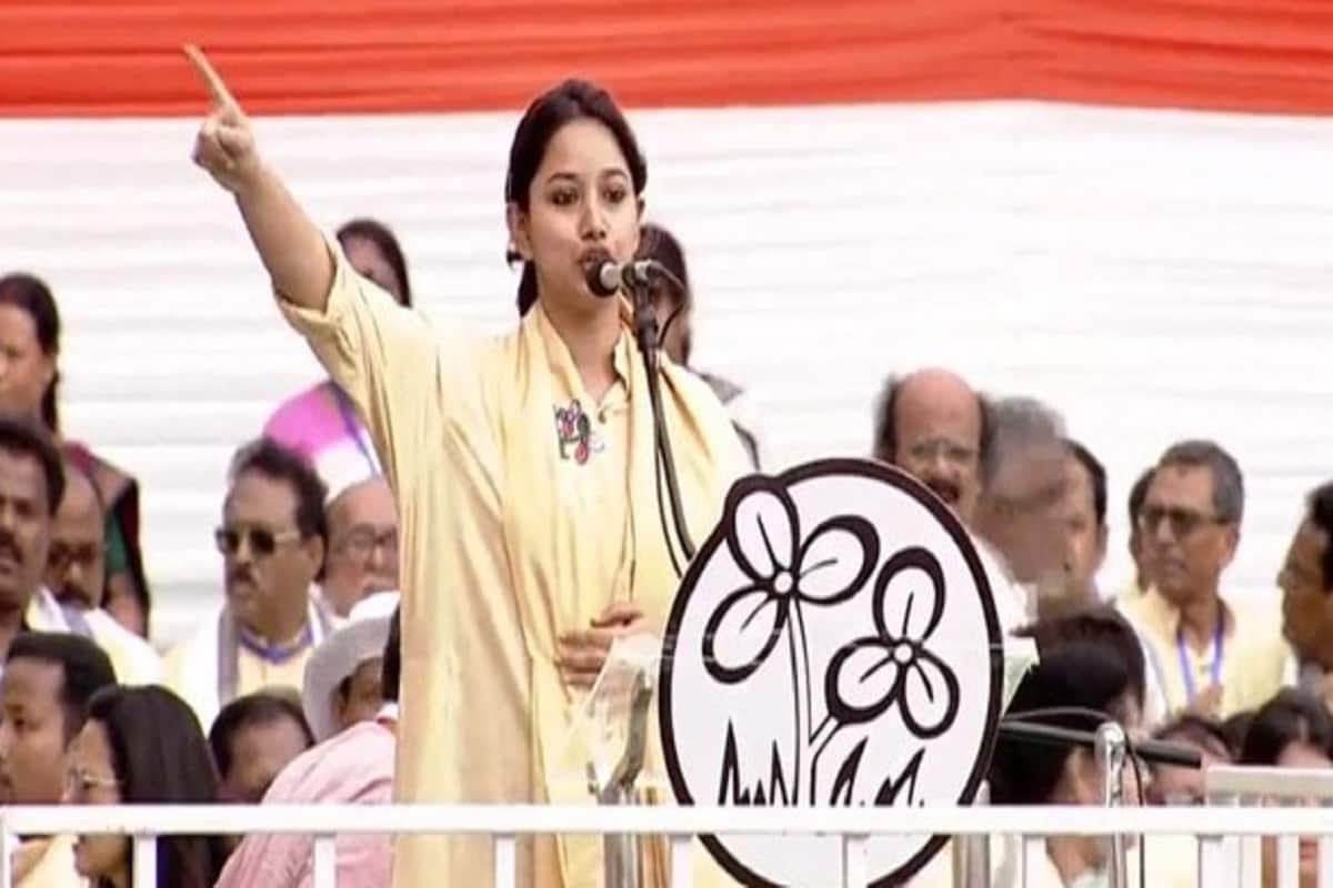 Rajanya Halder Tmc খোদ মমতার 'সিলেকশন', একুশের মঞ্চে সুপারহিট এই তরুণী! কে সে, কেনই বা নজরে? was ...