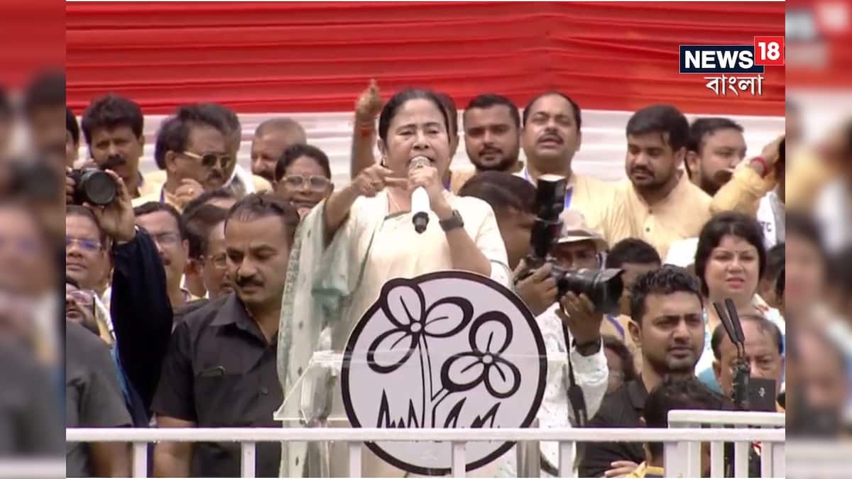 TMC 21 July Shahid Diwas: একুশের মঞ্চে হাজির দেব-মিমি-নুসরত, মমতার পাশে ...