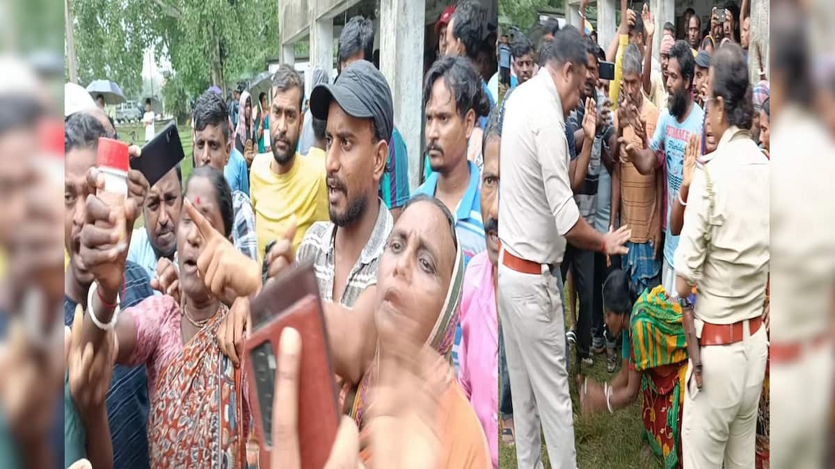 Nandigram হাতে বিষের বোতল, পুলিশের পায়ে পড়ছে জনতা! নন্দীগ্রামে ...