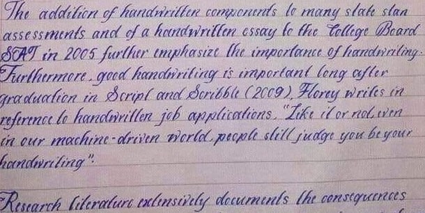 World Best Handwriting: বিশ্বের সবথেকে সুন্দর হাতের লেখা, লেখা তো নয় ...
