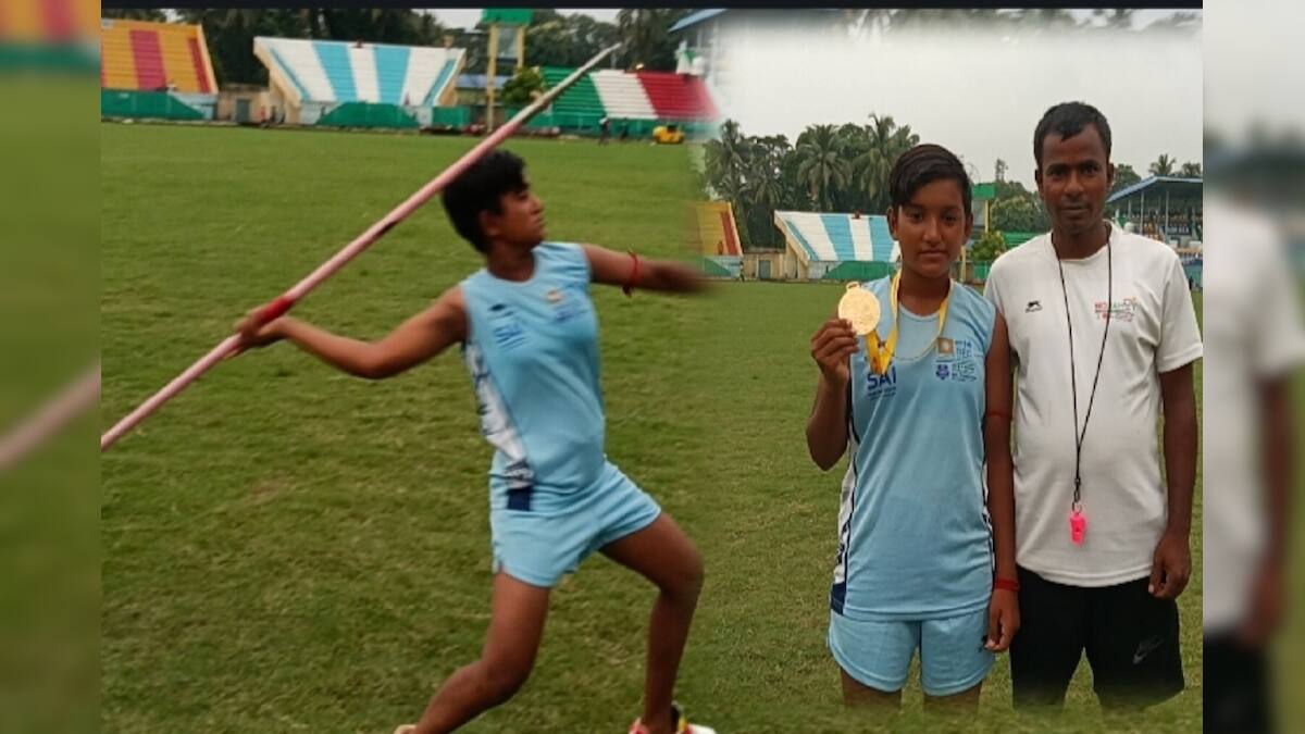 Javelin Throw Gold win Malda girl – News18 বাংলা