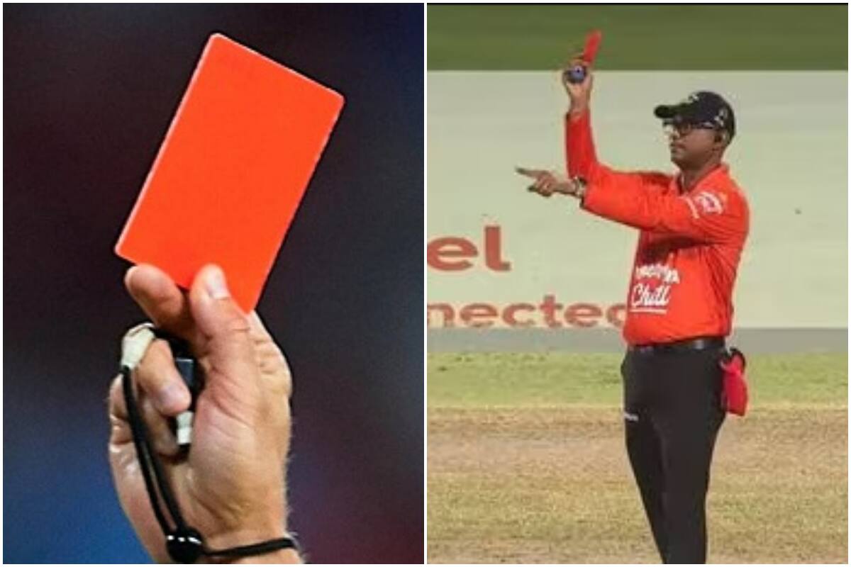 Red Card in Cricket: ক্রিকেটে কেন রেড কার্ড দেখানো হয়, কী রয়েছে নিয়ম ...