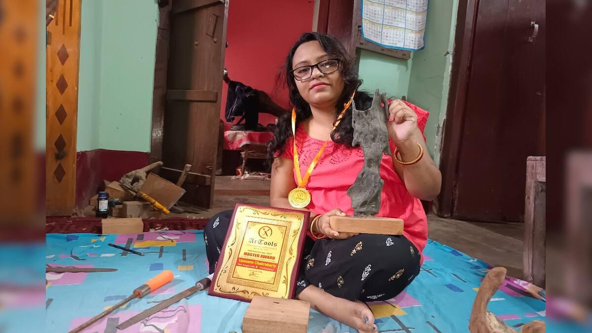 কাটুম কুটুম শিল্পে কোচবিহারের উঠতি প্রতিভা উপাসনা চক্রবর্তী | Katum ...