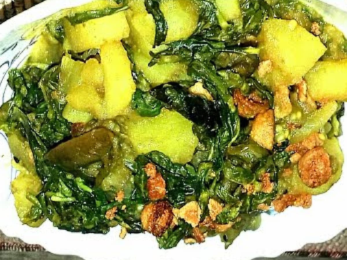 Buffalo Spinach-Helencha: শরীরের জন্য দারুণ ভাল হেলেঞ্চা শাক! তেঁতো এই ...
