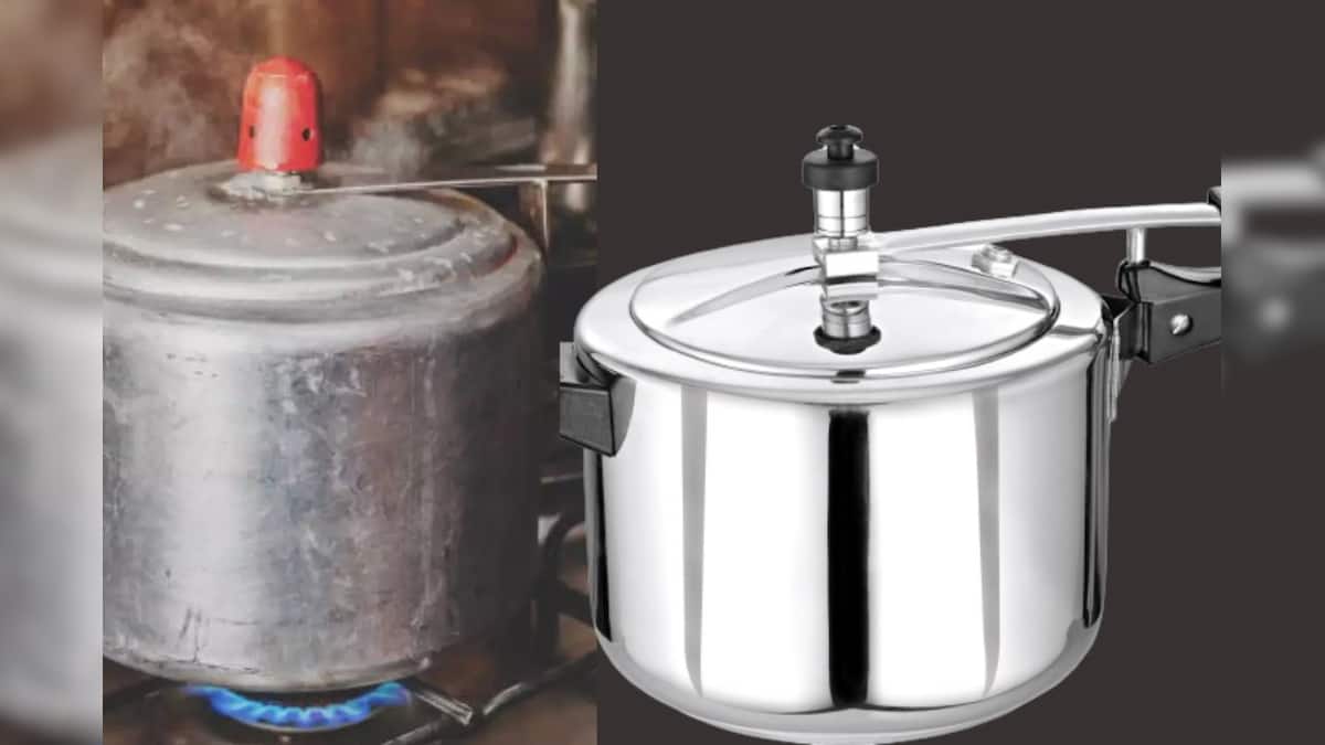 How to Clean Pressure Cooker: পেঁয়াজের খোসা থেকে লেবু! জেদি দাগ তুলে ...