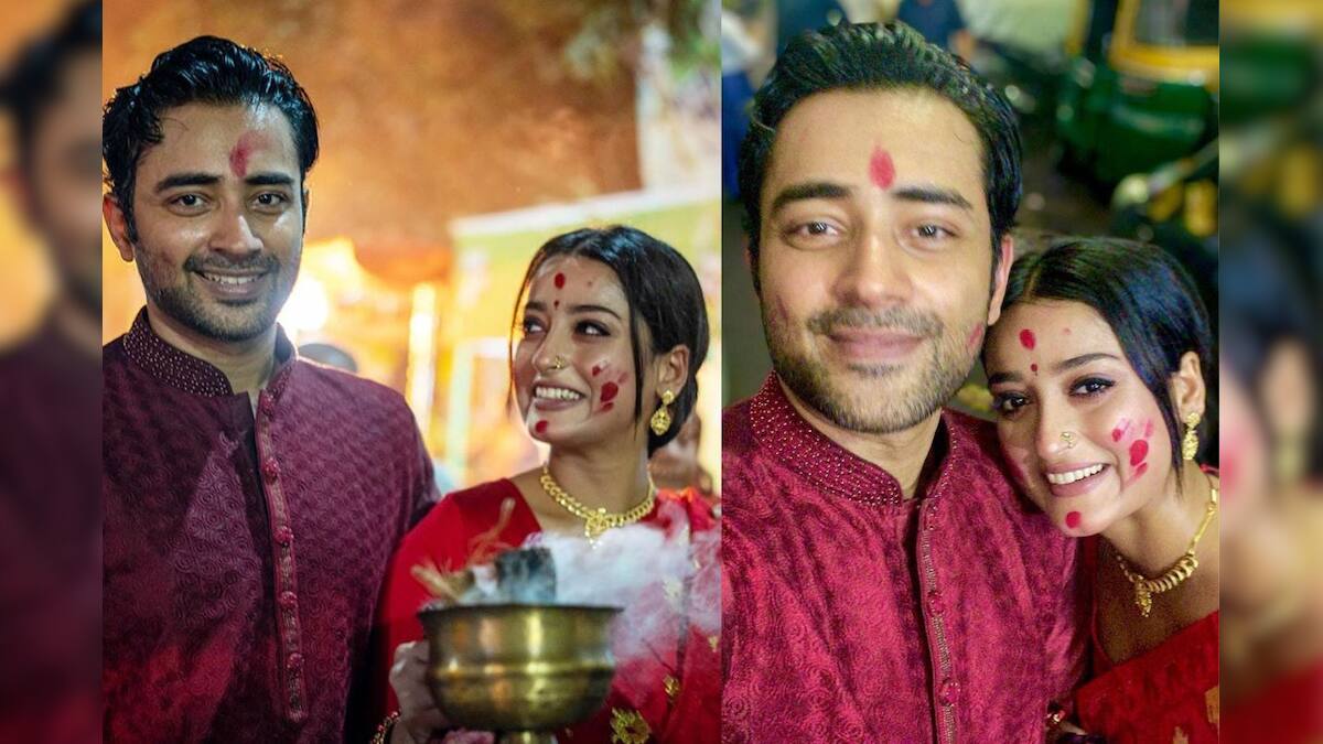 Debadrita Basu-Rahul Dev Bose: দশমীতে নিজেদের সম্পর্কের কথা প্রকাশ্যে আনলেন রাহুল-দেবাদৃতা ...