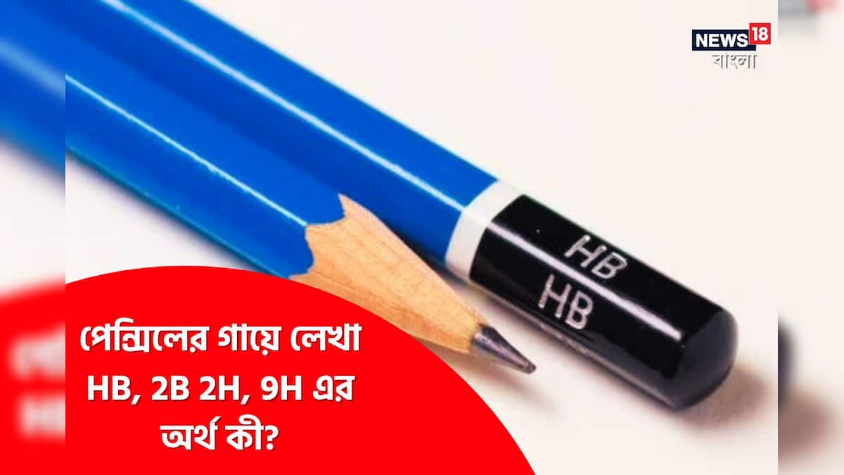 Knowledge Story: বলুন তো পেন্সিলের গায়ে লেখা HB, 2B 2H, 9H এর অর্থ কী ...