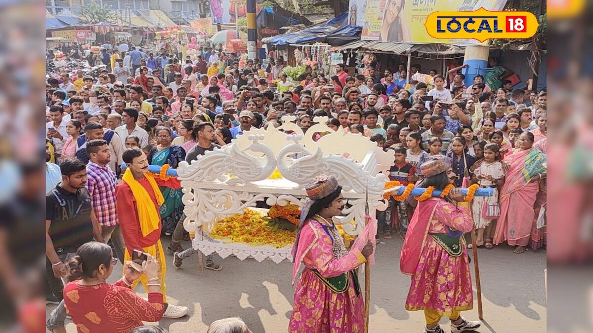 Krishnanagar Jagaddhatri Puja Ghat Bisarjan Procession at nadia | ঘট ...