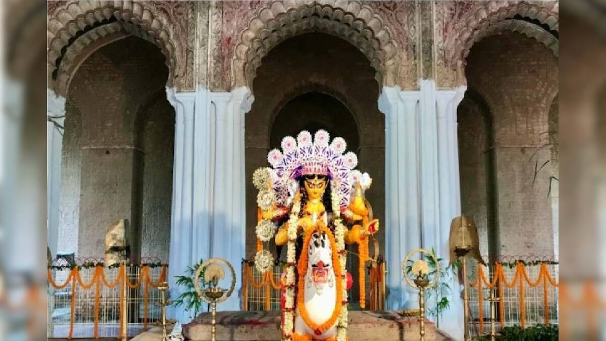 Krishnagar Jagadhatri Puja 2023 | রাজবাড়িতে প্রথা মেনে চলছে পুজো, আজ ...