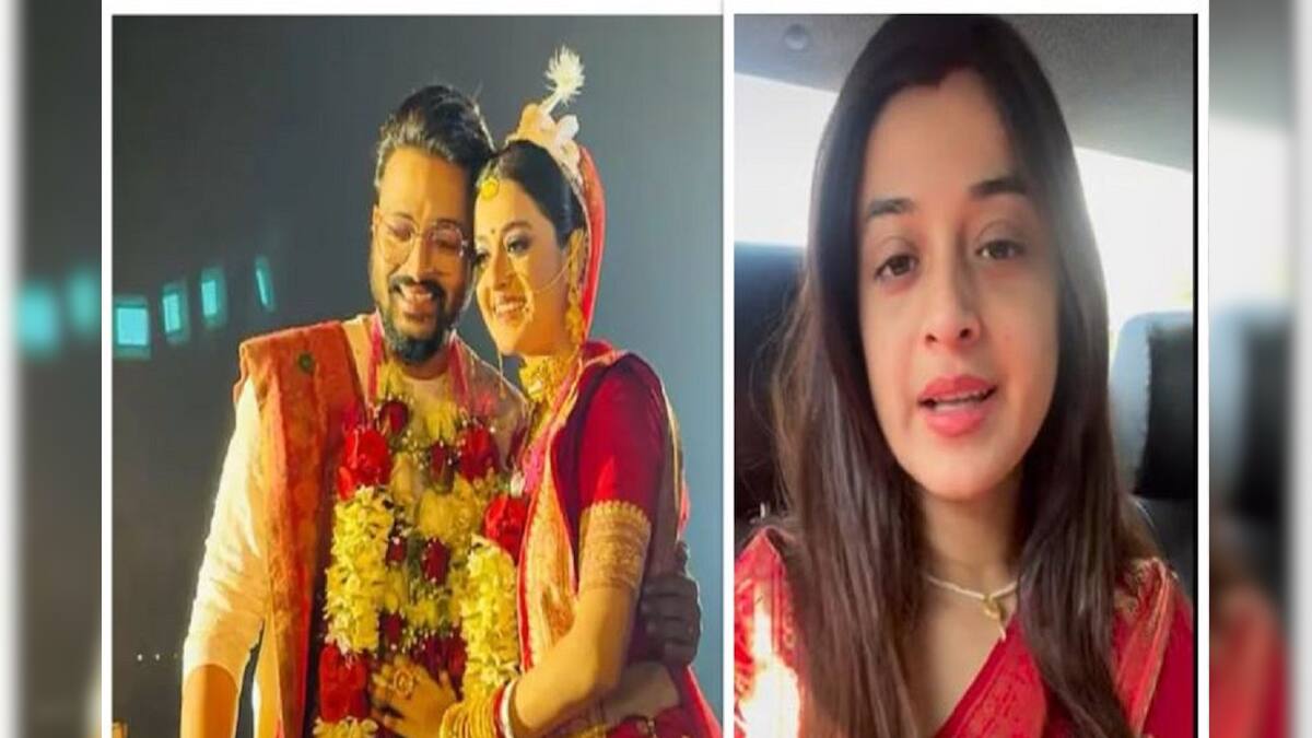 Saurav Das-Darshana Banik Wedding: মেক-আপ নেই! চোখে-মুখে ক্লান্তি! জোড় খুলতে বাপের বাড়ি গেলেন ...