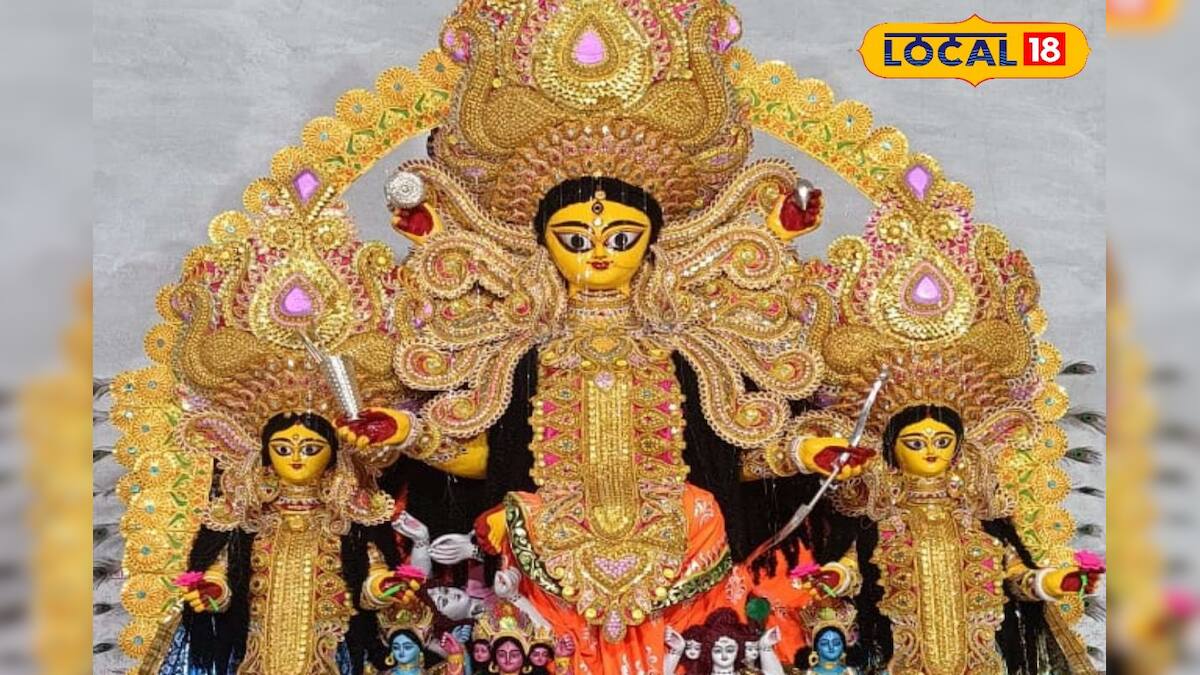Durga Puja in Spring: বসন্তের দুর্গা উৎসবে রাজ রাজেশ্বরীর পুজোয় মেতে ...