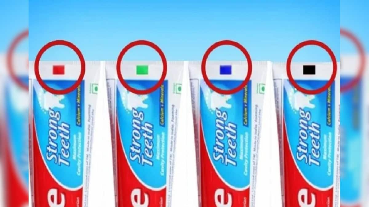 Meaning of Different Colour mark on Toothpaste: টুথপেস্টের টিউবে লাল ...
